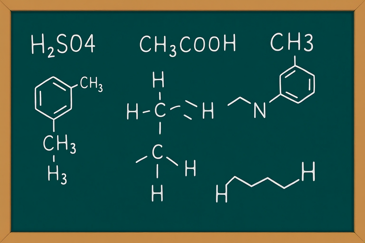 Chemistry Education Through 2D & 3D Molecules
